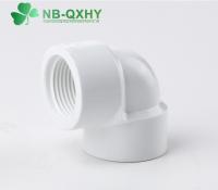 China Round Head Code Plastic Fitting Female Cap and Female Tee for Industrial Applications for sale
