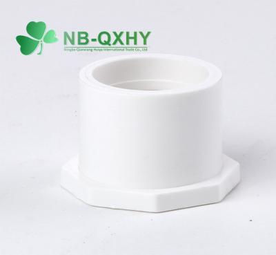 Cina Bianco Sch40 UPVC Fitting Pipe Fitting Plug Adapter Elbow Tee Standard ASTM 100% materiale in vendita