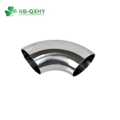 Cina Fabbricazione in acciaio inossidabile per saldatura di tubi curvi sanitari di qualità alimentare SS316 SS304 in vendita