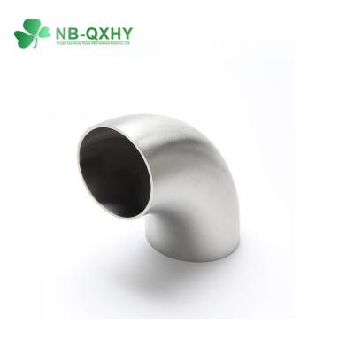 Cina Fabbricazione in acciaio inossidabile per saldatura di tubi curvi sanitari di qualità alimentare SS316 SS304 in vendita