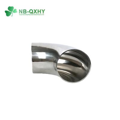 Cina Fabbricazione in acciaio inossidabile per saldatura di tubi curvi sanitari di qualità alimentare SS316 SS304 in vendita