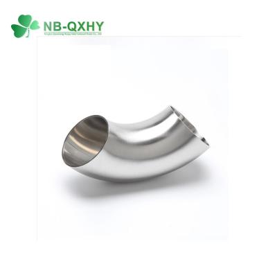 Cina Fabbricazione in acciaio inossidabile per saldatura di tubi curvi sanitari di qualità alimentare SS316 SS304 in vendita