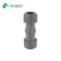 China Affordable Socket Surface Type All Sizes and Types Light Grey Pn10 Plastic PVC Fitting for sale