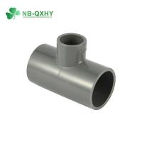 China Affordable Socket Surface Type All Sizes and Types Light Grey Pn10 Plastic PVC Fitting for sale