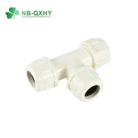 China Customization for White UPVC Compression Fitting PVC Pipes in White Material for sale
