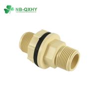 China PVC Glue Connection CPVC ASTM 2846 Plastic Fitting with Copper Insert Full Size for sale