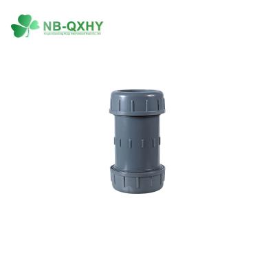 Cina Fittings per tubi in PVC in plastica in conformità alla norma DIN con tempi di consegna rapidi e connessione con colla in vendita