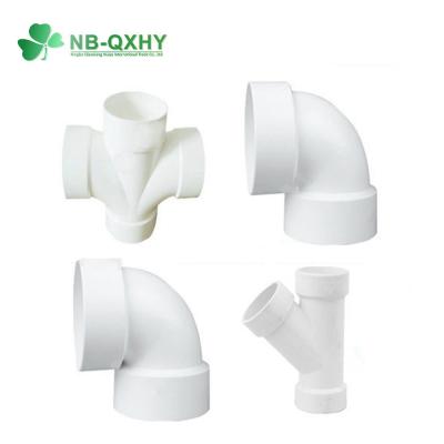 Cina Fittings per tubi di drenaggio in PVC QX con compatibilità standard ASTM D2665 in vendita