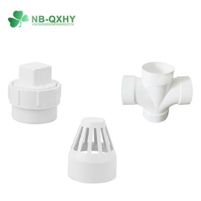 Cina Fittings per tubi di drenaggio in PVC QX con compatibilità standard ASTM D2665 in vendita