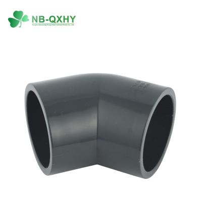 Cina Piombo di plastica grigio chiaro Pn10 PVC standard DIN per alte temperature in vendita