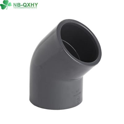 Cina Fittings standard per gomiti in QX PVC Sch80 in dimensioni complete con vantaggio anti-UV in vendita