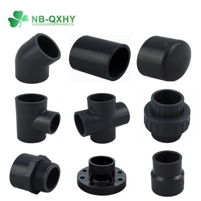 Cina Fittings standard per gomiti in QX PVC Sch80 in dimensioni complete con vantaggio anti-UV in vendita