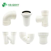China Equal Tee PVC Water Drainage Fitting Wall Thickness Pn10 for Bathroom Drainage System for sale