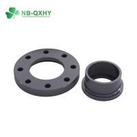 China Sch40 Sch80 Standard PVC UPVC Flange for Water Pipe Socket Connection for sale