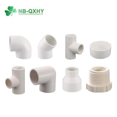 Cina Sch40 Sch80 Flange standard in PVC UPVC per il collegamento delle prese di corrente in vendita