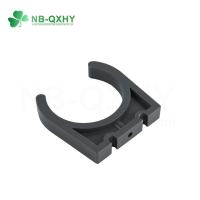 China Customized Request UPVC PVC DIN Standard Coupling Clamp Saddle for Pipe Fitting System for sale