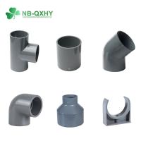 China Customized Request UPVC PVC DIN Standard Coupling Clamp Saddle for Pipe Fitting System for sale