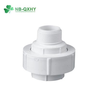 Cina Collegamento adesivo PVC UPVC BSPT/BS Standard Maschio/Femmina gomito a filo ridotto con tappo in vendita