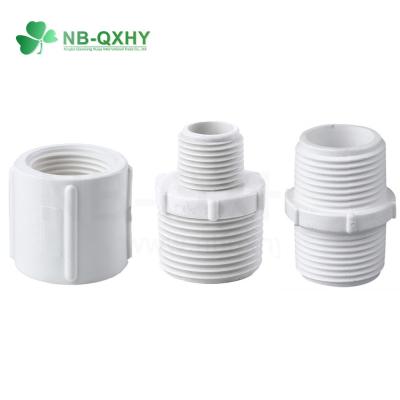 中国 NB-QXHY UPVC BSPTスレッドフィッティング 紫外線保護付きの女性/男性縮小結合 販売のため