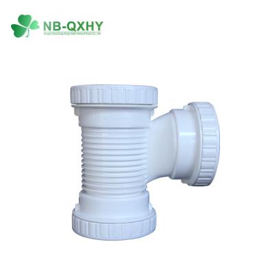 中国 NB-QXHY PVC/UPVC横流 Dwv Tee 90°クロスパイプ EPDMゴムバンド 販売のため