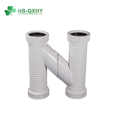 Cina NB-QXHY PVC/UPVC per scarico laterale Dwv Tee 90° tubo trasversale con fascia di gomma EPDM in vendita