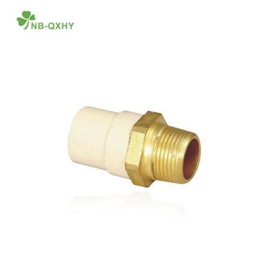中国 Nb-Qxhy ASTM 2846 CPVC フィッティング 糸接続と青銅糸を持つ男性アダプター 販売のため