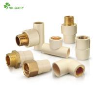 China CPVC Fittings Male Tee with Brass Thread Customization Customized Request Customization for sale