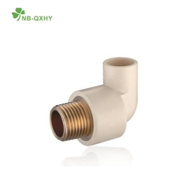 中国 CPVC 水道用フィッティング 男性肘 青銅糸付き ASTM 2846 標準 Nb-Qxhy 販売のため