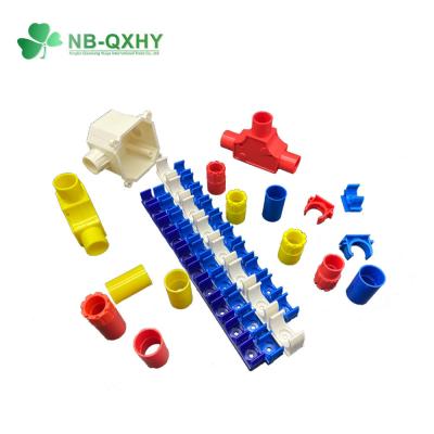 中国 20mm プラスチックの赤色四角管の囲み ワイヤスイッチボックス 中国市場 販売のため
