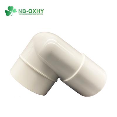 中国 パーソナライゼーション 100% 素材 PVC 45 度 円形排水器具 ティ UPVC 減量器 肘 販売のため