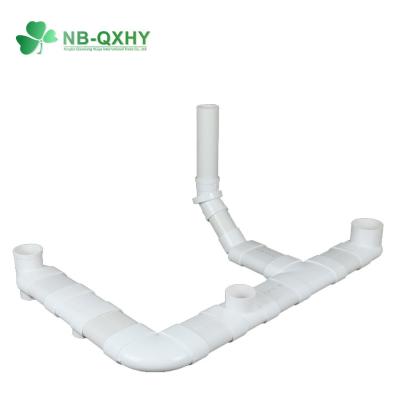 Cina Personalizzazione 100% Materiale PVC 45 gradi Fittings di scarico ovale Tee UPVC Reducer gomito in vendita