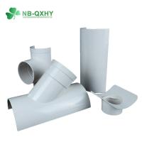 China Provide Replacement Services White UPVC PVC Pipe Fitting Snap/Slip Tee for Drainage for sale
