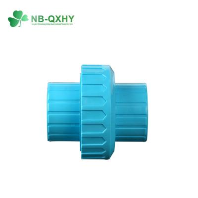 Cina Collegamento adesivo PVC con presa femminile per tubi blu Unione per l'approvvigionamento idrico Standard ANSI in vendita