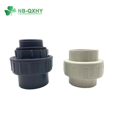 Cina Collegamento adesivo PVC con presa femminile per tubi blu Unione per l'approvvigionamento idrico Standard ANSI in vendita