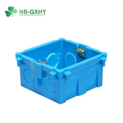 中国 AS/NZS 2053 標準水道保護用電気用プラスチック/PVCスイッチボックス 販売のため