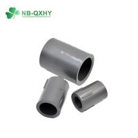 China Plastic White/Blue/Grey PVC UPVC Pipe Fitting Coupling for Water Supply System Made for sale