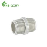 China Casting Plastic PVC BSPT Standard Pipe Fitting Nipple Tank Connector Adaptor for Casting for sale