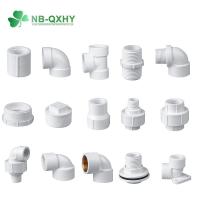 China Casting Plastic PVC BSPT Standard Pipe Fitting Nipple Tank Connector Adaptor for Casting for sale