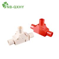 China 20-63mm Customized Request Plastic Electric Pipe Fitting Tee Cable Pipes Wiring Cable for sale