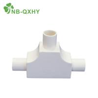 China 20-63mm Customized Request Plastic Electric Pipe Fitting Tee Cable Pipes Wiring Cable for sale