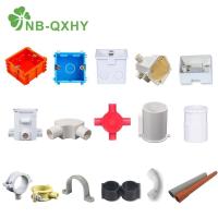 China 20-63mm Customized Request Plastic Electric Pipe Fitting Tee Cable Pipes Wiring Cable for sale