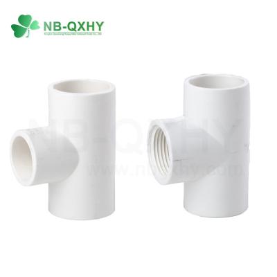 Cina PVC/UPVC bianco Pn16 Schedule ASTM Sch40 Tubo adattabile per l'approvvigionamento idrico 1/2