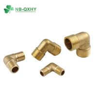 China Forged Brass Threaded Elbow Nipple Pipe Fitting PVC Pipe Fitting for sale