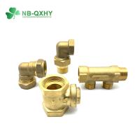 China Forged Brass Threaded Elbow Nipple Pipe Fitting PVC Pipe Fitting for sale