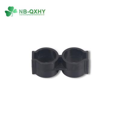 Cina Clampo per tubi di approvvigionamento idrico in PVC/plastica a doppio tubo verticale con tipo farfalla in vendita