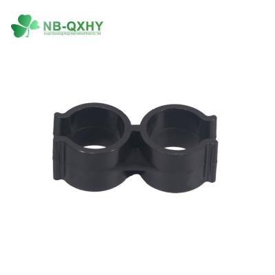Cina Clampo per tubi di approvvigionamento idrico in PVC/plastica a doppio tubo verticale con tipo farfalla in vendita