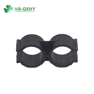 Cina Clampo per tubi di approvvigionamento idrico in PVC/plastica a doppio tubo verticale con tipo farfalla in vendita
