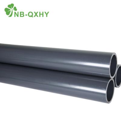 Cina PVC/UPVC/CPVC in plastica Pn10/16 tubo ASTM Sch80 tubo per approvvigionamento idrico da 20 mm a 400 mm Dimensione in vendita