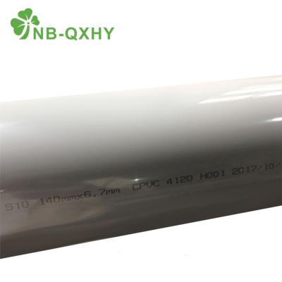 Cina PVC/UPVC/CPVC in plastica Pn10/16 tubo ASTM Sch80 tubo per approvvigionamento idrico da 20 mm a 400 mm Dimensione in vendita