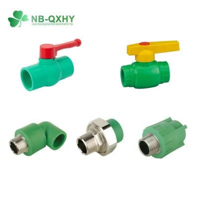 China Fittings de tubos PPR de ângulo de 90 graus em cor branca com material competitivo e à venda